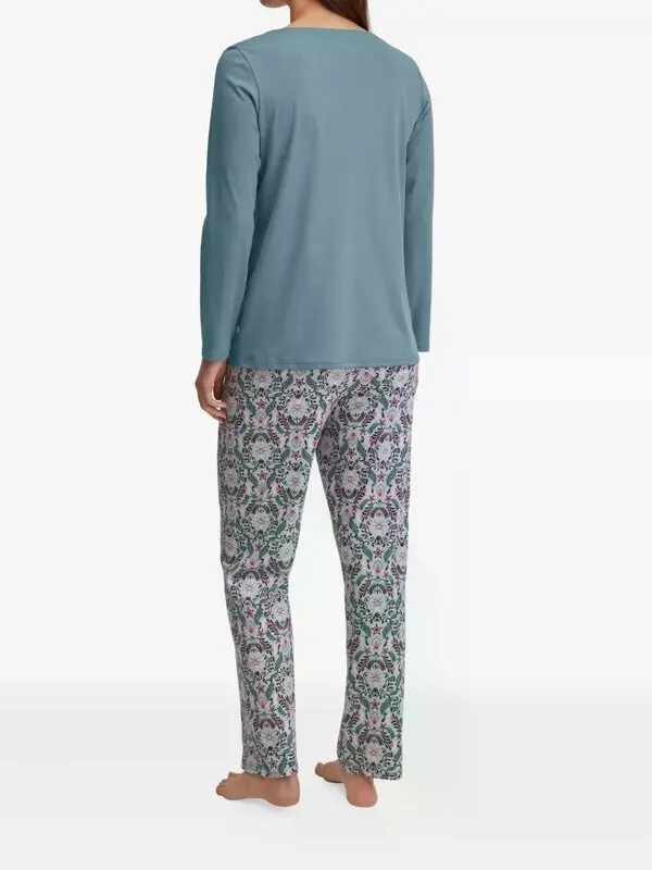 CALIDA V-neck Floral-print Pyjama