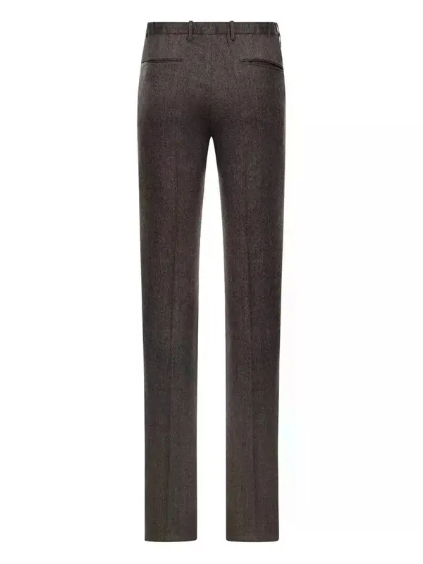 Incotex Wool Trousers - Brown