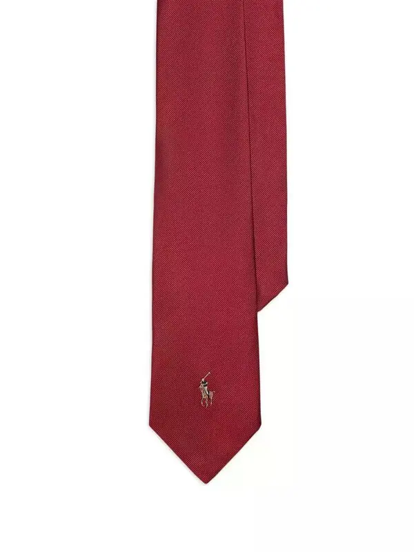 Polo Ralph Lauren Polo Pony Silk Tie - Red
