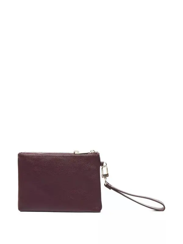 V°73 Logo Lettering Clutch - Brown