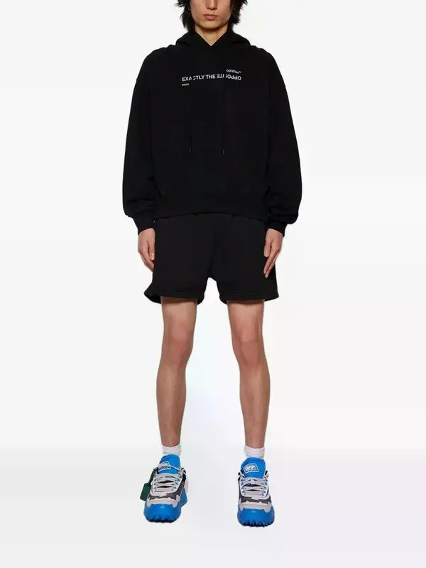 Off-White Drawstring-waist Track Shorts