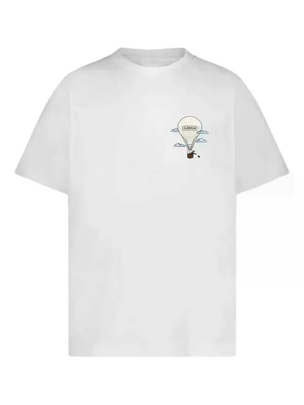 FLANEUR Aéronautique T-shirt - White
