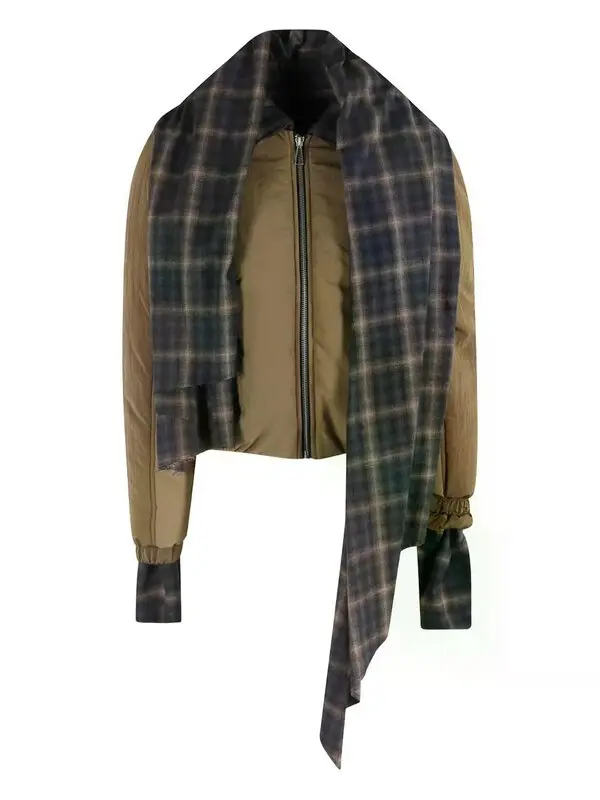 MARBELL Kirsten Bomber Jacket - Brown