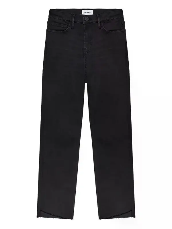 FRAME Frayed-hem Jeans