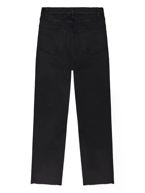 FRAME Frayed-hem Jeans