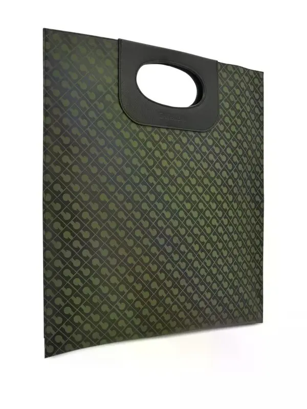 GHERARDINI Cut-out Handle Tote - Green