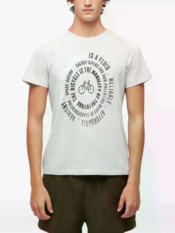 OSKLEN Cycling Graphic Tee - Grey