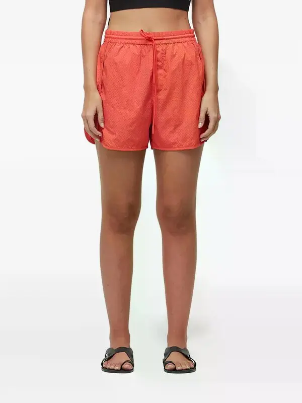 OSKLEN Micro-perforated Drawstring Shorts