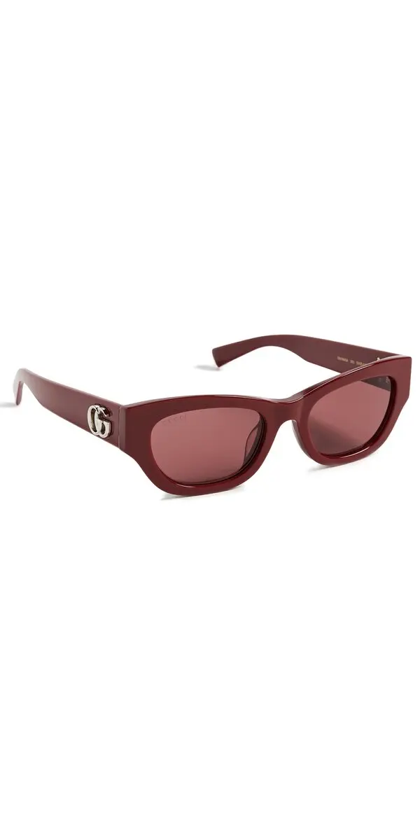 Gucci Gg1954sa Sunglasses - Burgundy-burgundy-red