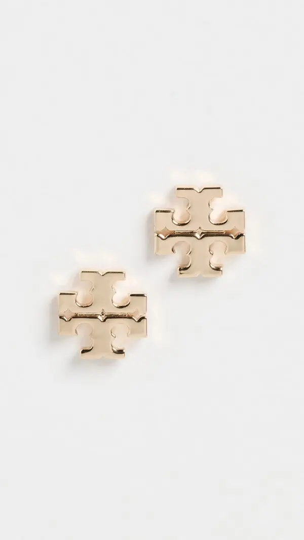Tory Burch Icon Stud Earrings - Tory Gold