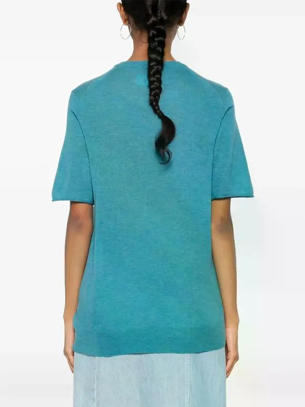 Zadig&Voltaire Ida Crystal-embellished Knitted Top