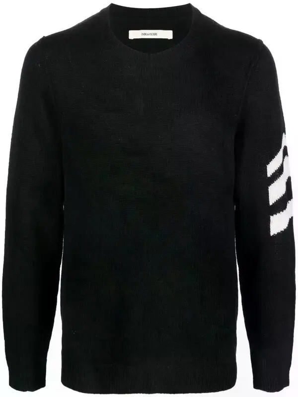 Zadig&Voltaire Kennedy Cashmere Chevron Jumper