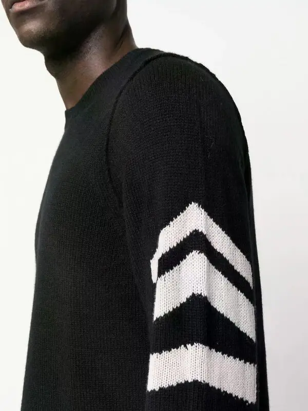 Zadig&Voltaire Kennedy Cashmere Chevron Jumper