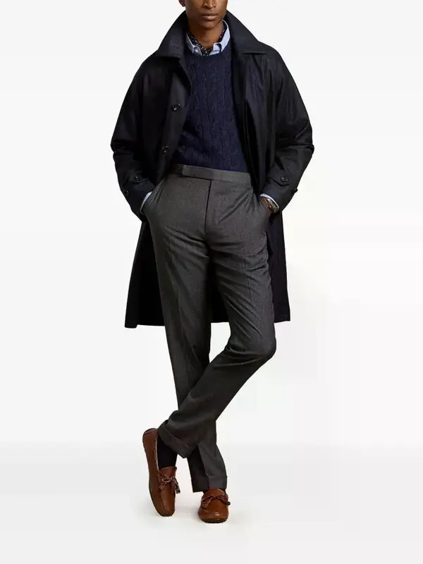 Ralph Lauren Purple Label Lined Wool-cashmere Coat