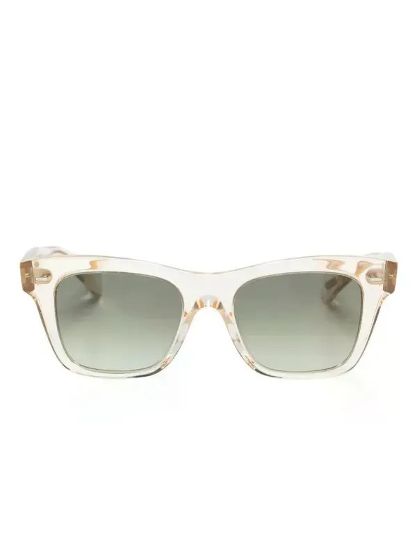 Oliver Spencer Ms. Oliver Square-frame Sunglasses - Neutrals