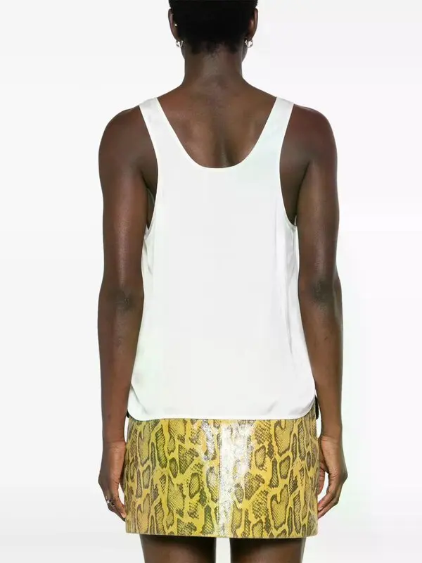 Zadig&Voltaire Satin Tank Top - Neutrals