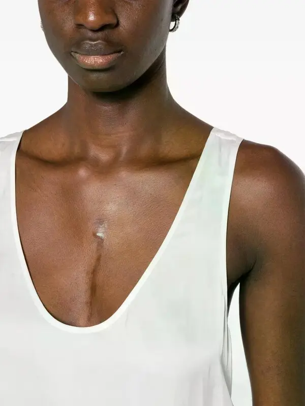 Zadig&Voltaire Satin Tank Top - Neutrals
