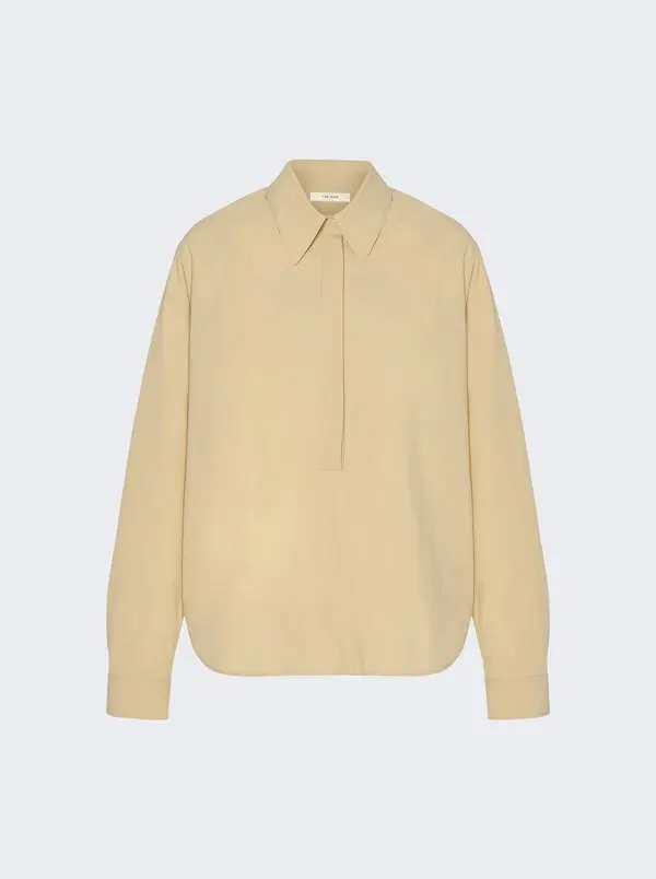 THE ROW Margan Shirt - Tan