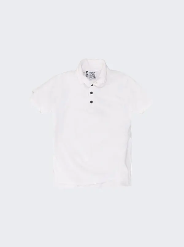 Natasha Zinko Double Layered Polo Shirt - White