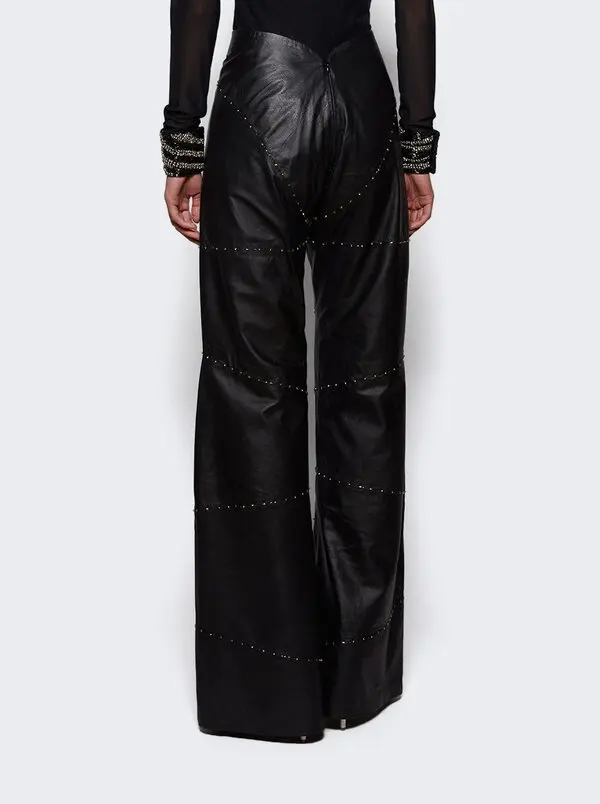 GRACE FAENA The Monarch Leather Pants