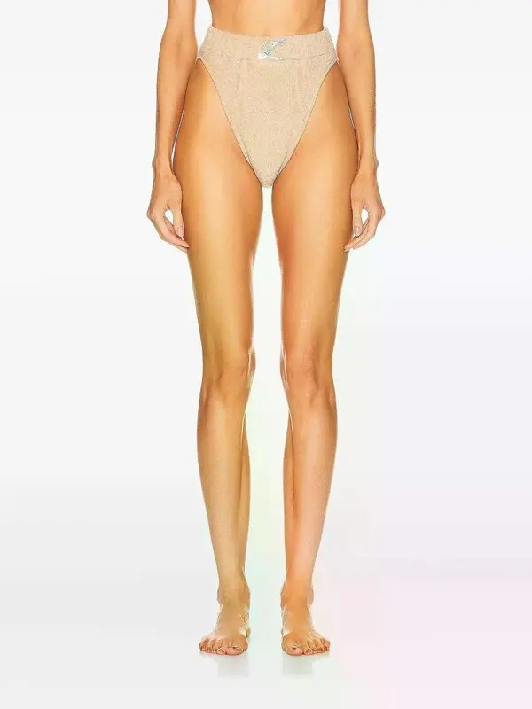 LAQUAN SMITH High-waisted Briefs - Neutrals