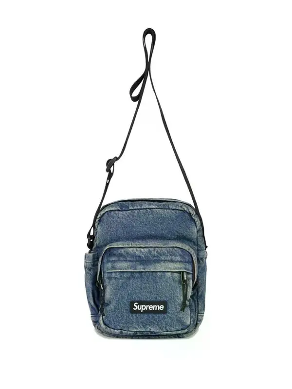 Supreme Denim Messenger Bag - Blue | Editorialist