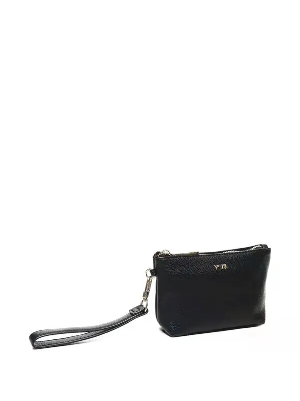 V°73 Logo-lettering Clutch - Black