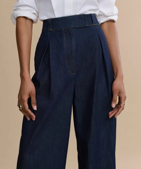 Jenni Kayne Denim Newport Trouser - Blue