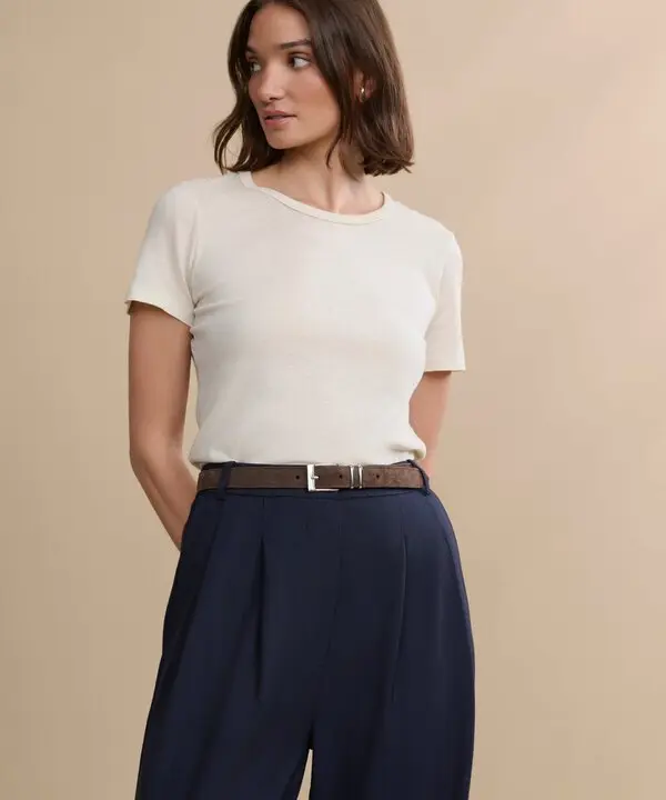 Jenni Kayne Suede Belt - Brown