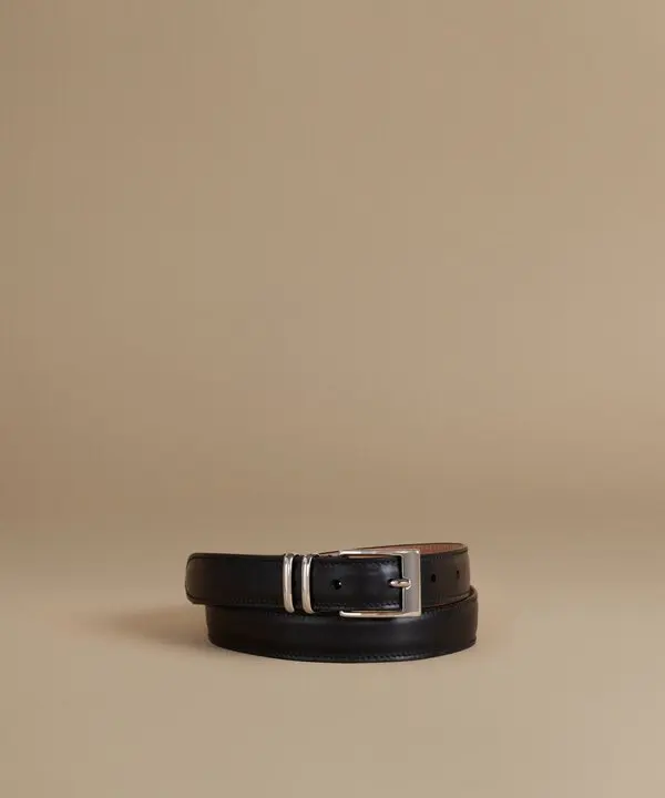 Jenni Kayne Leather Danner Belt - Black