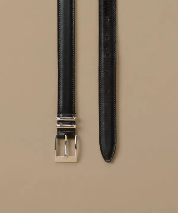 Jenni Kayne Leather Danner Belt - Black