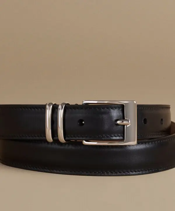 Jenni Kayne Leather Danner Belt - Black
