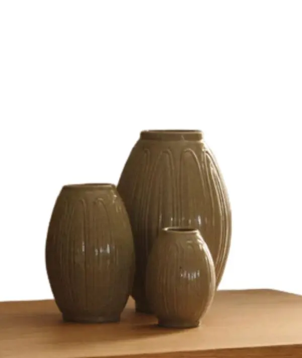 Jenni Kayne Porta Ceramic Vase - Stone