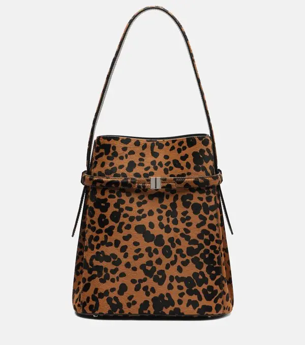 TOTEME Day Medium Calf Hair Tote Bag - Multicoloured