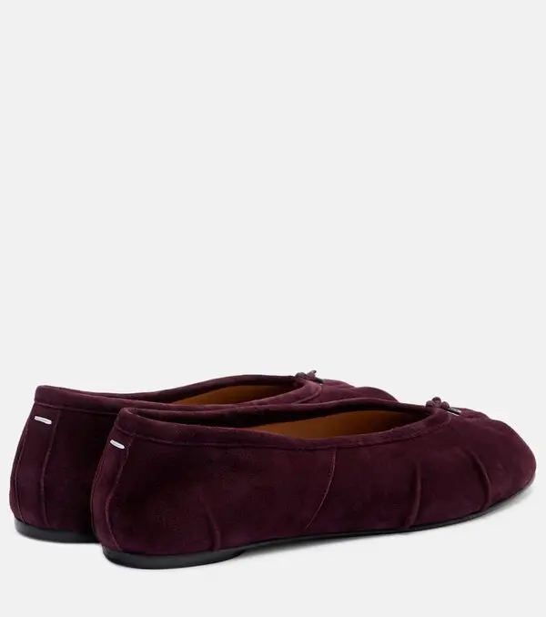 MAISON MARGIELA Tabi Suede Ballet Flats