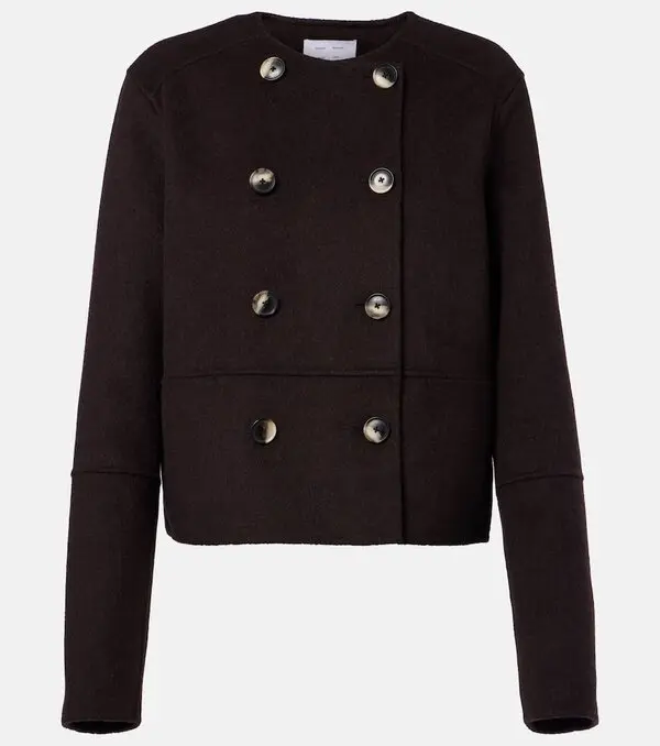 Proenza Schouler Double-breasted Wool-blend Jacket