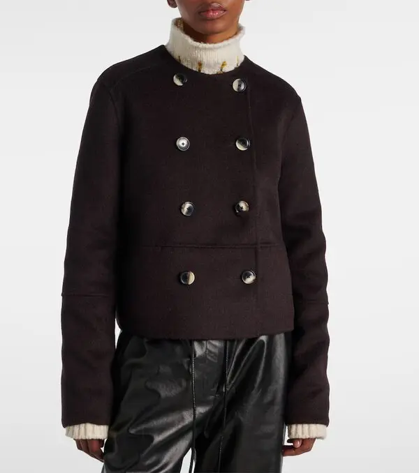 Proenza Schouler Double-breasted Wool-blend Jacket