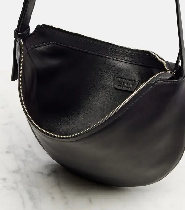 THE ROW Jouvettte Medium Shoulder Bag - Black