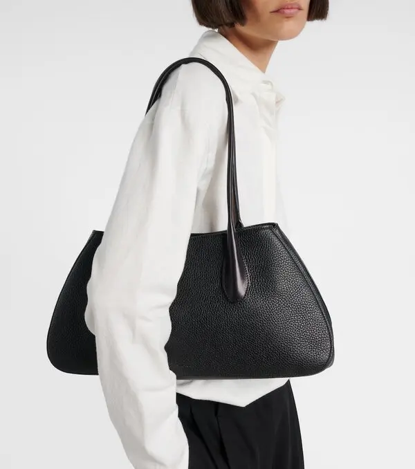 THE ROW Alger Medium Leather Shoulder Bag