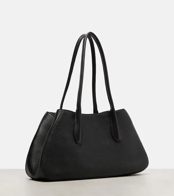 THE ROW Alger Medium Leather Shoulder Bag