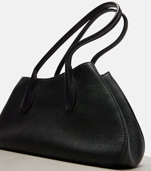 THE ROW Alger Medium Leather Shoulder Bag