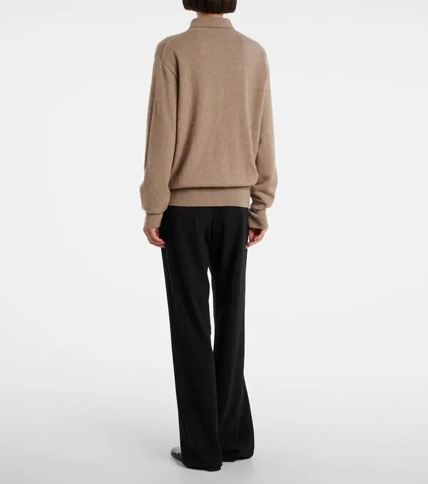 THE ROW Lillia Cashmere Cardigan - Beige