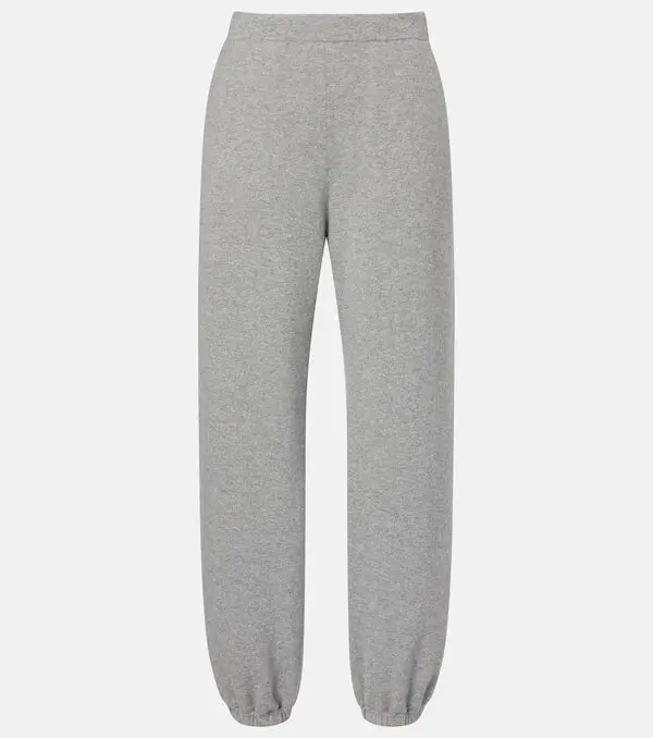 THE ROW Liyana Cashmere Sweatpants - Grey