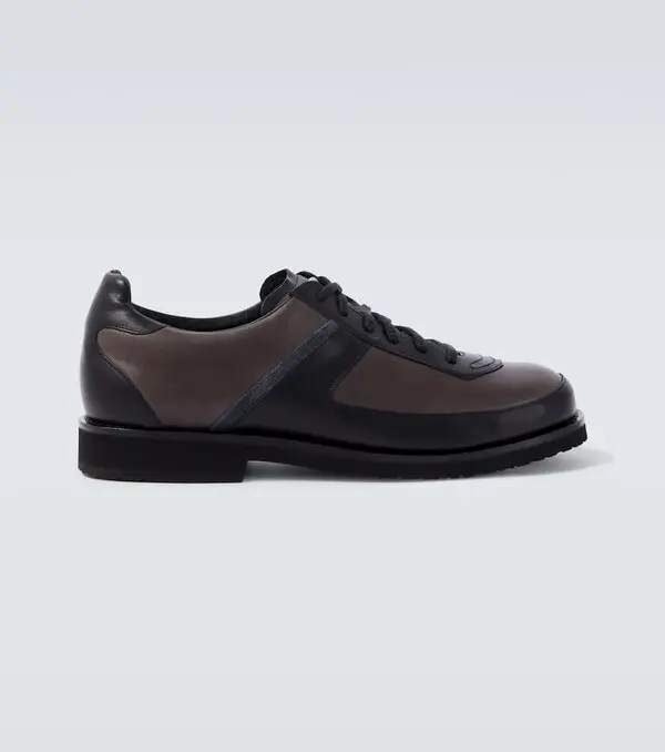 Our Legacy Ten Pin Leather Sneakers