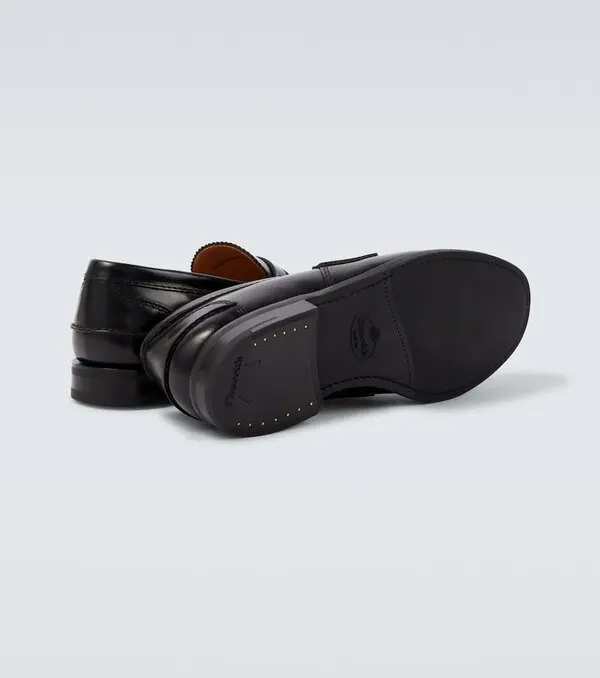 Church's Pembrey Leather Penny Loafers - Black