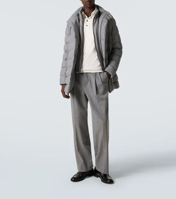 Herno Down Coat - Grey
