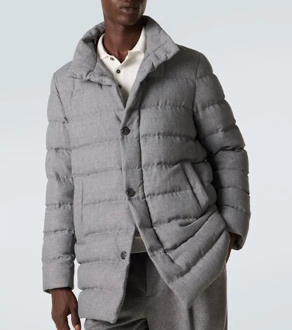 Herno Down Coat - Grey
