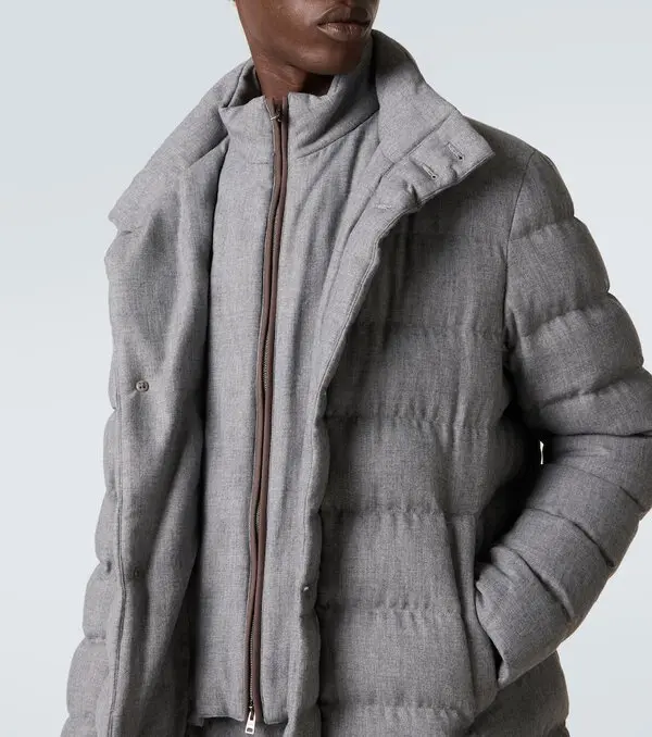 Herno Down Coat - Grey
