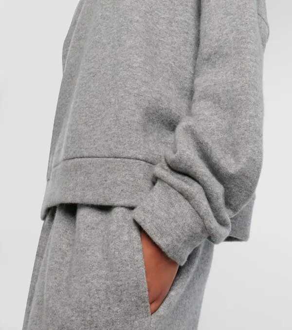 THE ROW Corzas Cashmere And Cotton Polo Sweater