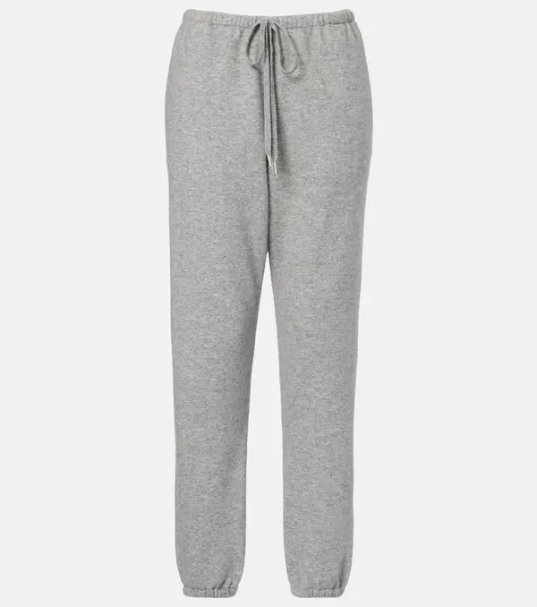 THE ROW Teo Cashmere And Cotton Sweatpants